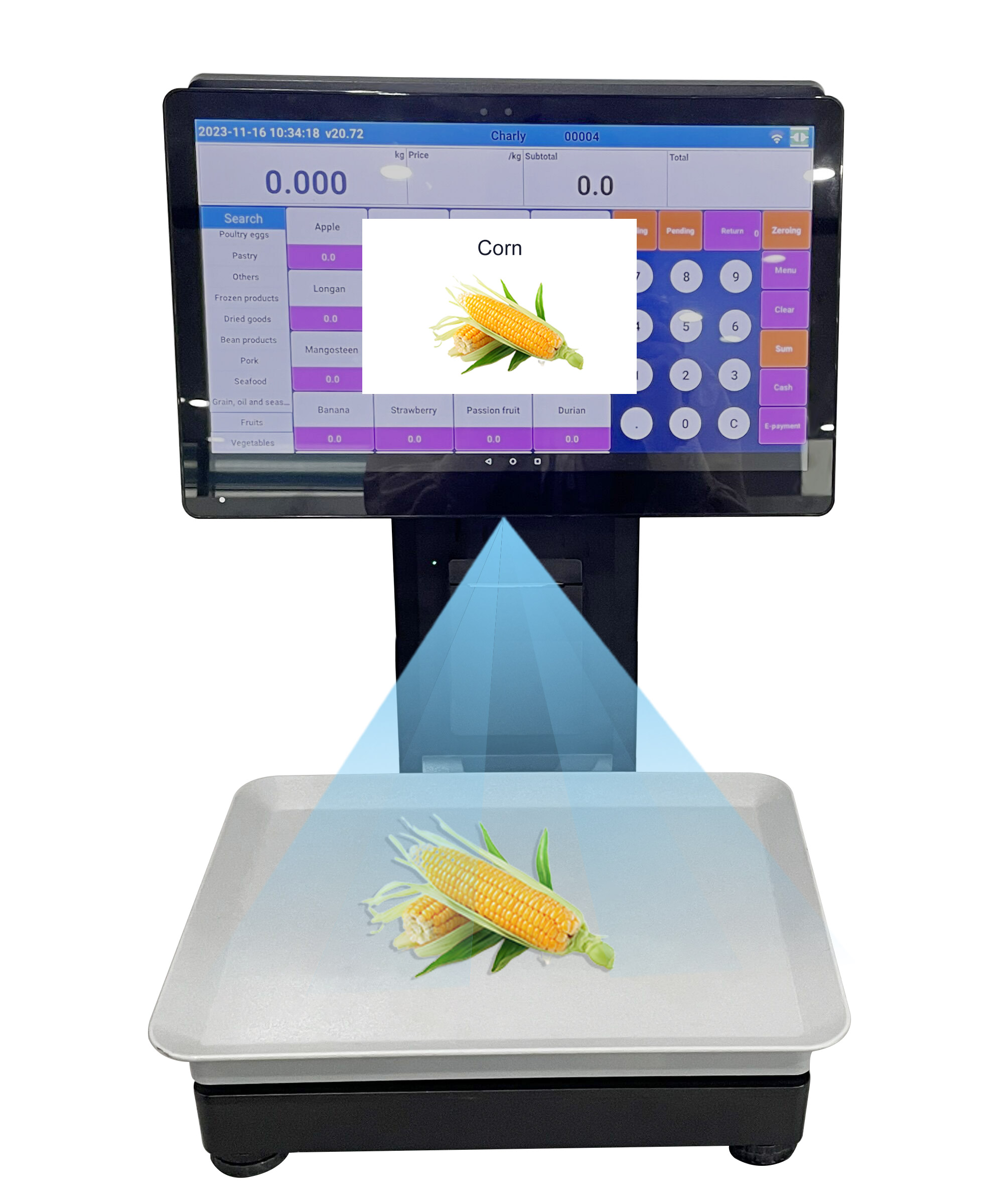 Fruit Scale & Vegetable Weighing Solution for Fresh Delivery